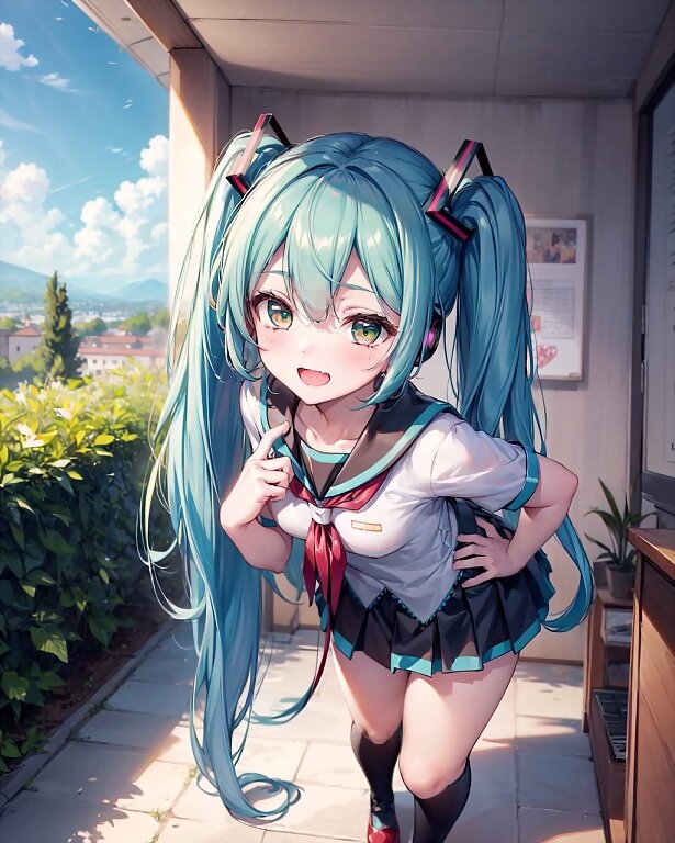 Miku Hatsune (Vocaloid) - The Best Waifus