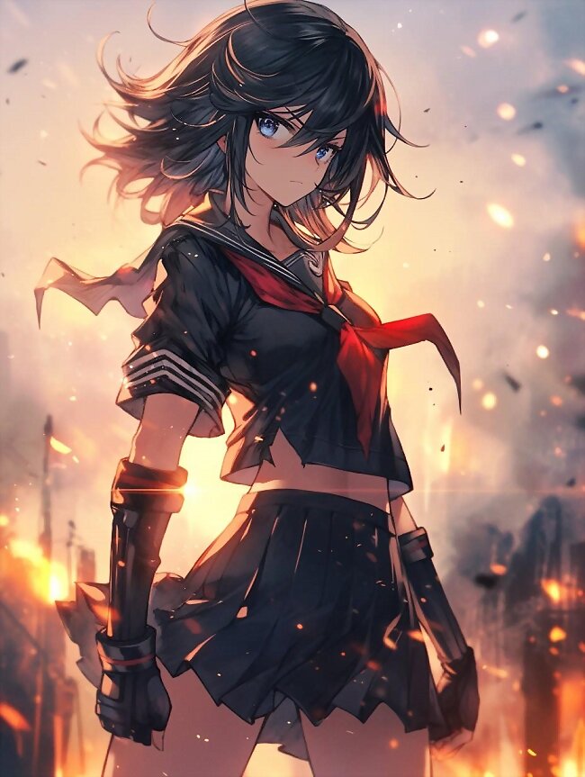 Ryuko Matoi Kill La Kill The Best Waifus 1639
